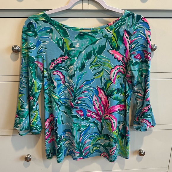 Lilly Pulitzer | Tops | Lilly Pulitzer Fontaine Top | Poshmark